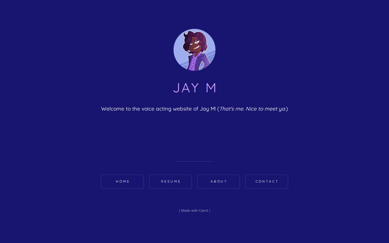 Jay M, Voice Actor